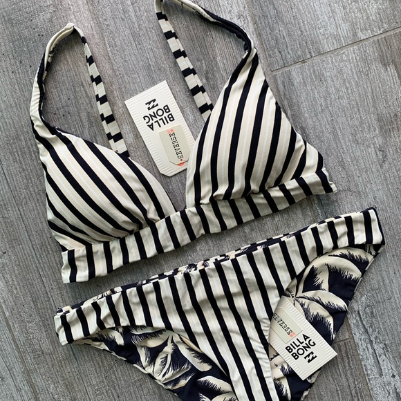 Billabong | Swim | Billabong Palm Side Banded Tri Low Set | Poshmark